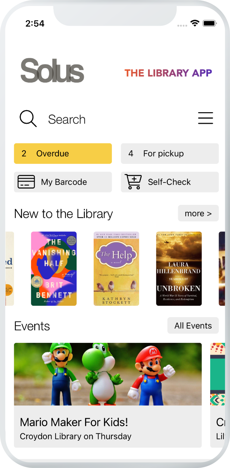 The Library App - SOLUS